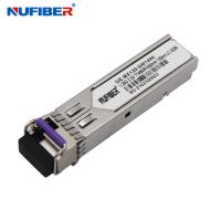 China Long Distance 120km SFP Optical Fiber Module Bidi LC 1.25g Sfp 1490 / 1550nm for sale