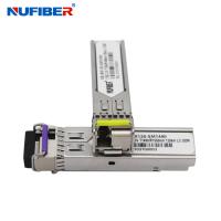 China Long Distance 120km SFP Optical Fiber Module Bidi LC 1.25g Sfp 1490 / 1550nm for sale