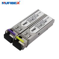 China Long Distance 120km SFP Optical Fiber Module Bidi LC 1.25g Sfp 1490 / 1550nm for sale