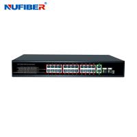 China OEM 4 8 16 24 Port Gigabit CCTV Network Ethernet POE Switch 48V 10 / 100 / 1000M for sale