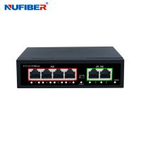 China OEM 4 8 16 24 Port Gigabit CCTV Network Ethernet POE Switch 48V 10 / 100 / 1000M for sale