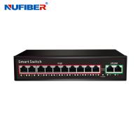 China OEM 4 8 16 24 Port Gigabit CCTV Network Ethernet POE Switch 48V 10 / 100 / 1000M for sale