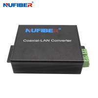 China IP 2 WIRES Ethernet Extender Over Twisted Pair 1.5km With DC12V Power Supply for sale