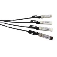 China QSFP+ To 4x10G Direct Attach Copper Twinax Cable 40Gb/S for sale