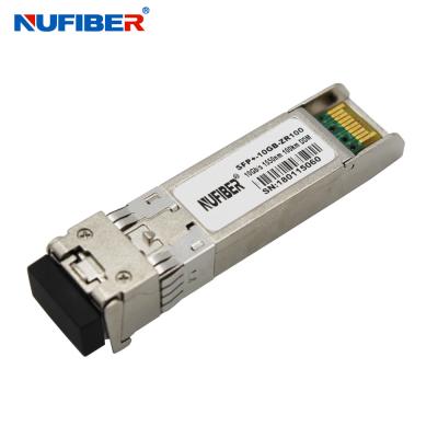 China 10G SFP+ ZR Optical Transceiver Singlemode LC Compatible With Network Switches for sale