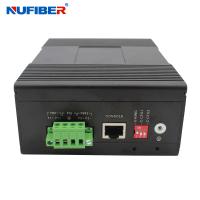 China 8 UTP POE Port Managed Network Switch Gigabit Industrial Din Rail 48V for sale