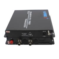 China HD AHD / TVI / CVI 1080P Fiber Video Converter 2Ch 2MP Simplex SM 1310 / 1550nm FC for sale