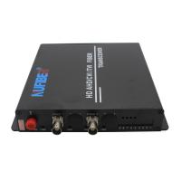 China HD AHD / TVI / CVI 1080P Fiber Video Converter 2Ch 2MP Simplex SM 1310 / 1550nm FC for sale