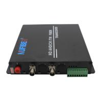 China HD AHD / TVI / CVI 1080P Fiber Video Converter 2Ch 2MP Simplex SM 1310 / 1550nm FC for sale