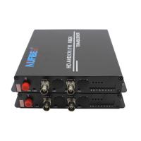 China HD AHD / TVI / CVI 1080P Fiber Video Converter 2Ch 2MP Simplex SM 1310 / 1550nm FC for sale