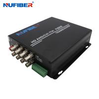 China HD 1080p Video to Fiber Converter Simplex SM 1310nm / 1550nm FC 20KM for sale