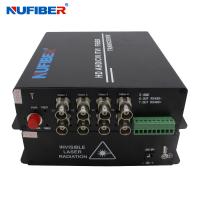 China HD 1080p Video to Fiber Converter Simplex SM 1310nm / 1550nm FC 20KM for sale