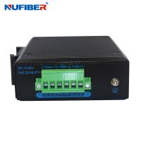 China Industrial POE SFP Ethernet Switch 4x10/100/1000M POE Port to 2x1000M SFP Port 48V for sale