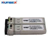 China SFP+ Module 10G WDM 1270nm / 1330nm SFP Bidirectional Transceiver 20km LC for sale
