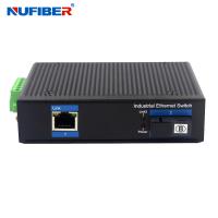 China Gigabit Unmanaged Industrial Fiber Media Converter for sale