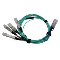 China 40G QSFP to 4x10G SFP+ 3m 40G QSFP+ to 4x10G SFP+ Active Optical Cable QSFP+ AOC for sale
