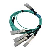 China 40G QSFP to 4x10G SFP+ 3m 40G QSFP+ to 4x10G SFP+ Active Optical Cable QSFP+ AOC for sale