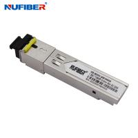 China SFP 1.25G WDM 3km 1310nm 1550nm SC SFP Transceiver Compatible With MikroTik for sale