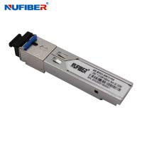 China SFP 1.25G WDM 3km 1310nm 1550nm SC SFP Transceiver Compatible With MikroTik for sale
