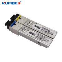 China SFP 1.25G WDM 3km 1310nm 1550nm SC SFP Transceiver Compatible With MikroTik for sale