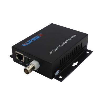China 10/100M Ethernet over Coaxial Extender BNC to RJ45 Converter DC12V for sale