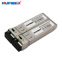 China 10G WDM SFP+ Module Transceiver 40km 1270/1330nm 10G SFP+ BIDI 40km compatible with Cisco for sale