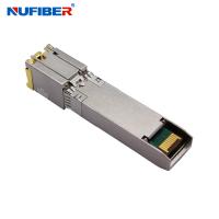China Factory Suppply 10Gbps SFP+ RJ45 Copper Electrical Transceiver 10Gbase-T Copper Module 30m for sale