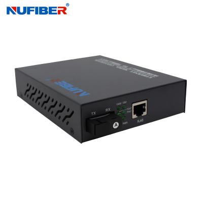 China OEM Gigabit Simplex Fiber Media Converter Intermal Power Supply AC220V-260V for sale