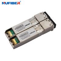 China 10G SFP+ BIDI ZR 10G SFP+ WDM 1490nm/1550nm 80km LC DDM compatible with Huawei/Cisco for sale