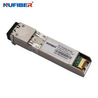 China 10G SFP+ BIDI ZR 10G SFP+ WDM 1490nm/1550nm 80km LC DDM compatible with Huawei/Cisco for sale