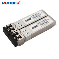 China 10G SFP+ SR 10Gbps Duplex MMF 850nm 300m LC compatible with MikroTik/Cisco for sale