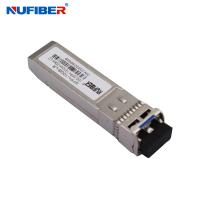 China 10G SFP+ LR 10Gbps Dual Fiber Single Mode 1310nm 20km LC DDM compatible with MikroTik/Juniper/Cisco/Huawei/Hp for sale