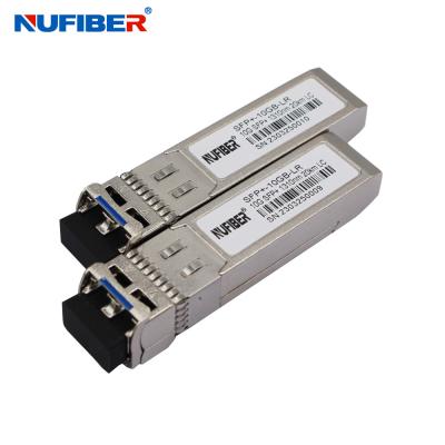 China 10G SFP+ LR 10Gbps Dual Fiber Single Mode 1310nm 20km LC DDM compatible with MikroTik/Juniper/Cisco/Huawei/Hp for sale