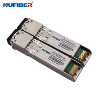 China 10G SFP+BIDI 80km Module 10G Single Fiber Single Mode 1490/1550nm 80km LC compatible with ZTE/Huawei/H3C/Cisco for sale