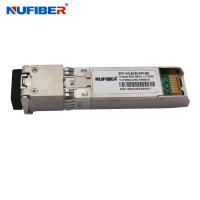 China 10G SFP+BIDI 80km Module 10G Single Fiber Single Mode 1490/1550nm 80km LC compatible with ZTE/Huawei/H3C/Cisco for sale