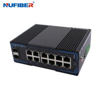 China NF6212GM-SFP 12 RJ45 Ports Managed Industrial Ethernet Switch with 2 SFP Fiber Ports and Wide Voltage Dual Power Input for sale
