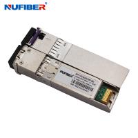 China OEM Optical Transceiver 10G WDM SFP+ Module 1490nm/1550nm 80km LC compatible with ZTE/MiroTik for sale