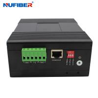China Managed Industrial SFP Ethernet Switch 2*1000M SFP to 8*10/100/1000Mbps RJ45 Port SNMP Web Managed Converter for sale