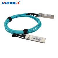 China 10G SFP+ to SFP+ Optical Active Cable 10G AOC OM3 SFP+ Fiber Cable compatible with Cisco/Juniper for sale