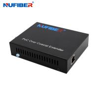 China 10/100Mbps IP over Coaxial Exntender EOC POC Function 900meters DC52V for sale