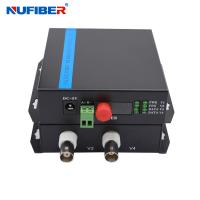 China NF-2V1D-T/R-F20-1080 Fiber Video Converter Transmit 2 Channels of Broadcast Video over 1 Optical Fiber 30km Transmission Distance for sale