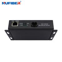 China OEM SFP+ to UTP Optical Media Converter 10G SFP+ to RJ45 Port Fiber Media Converter DC12V for sale