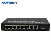 China 10/100M 8 Port RJ45 1 Fiber Port Dual Fiber MM 1310nm 2km Optical Fiber Ethernet Switch NF-M108C for sale