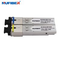 China 1.25G SFP Transceiver 40km 1310nm/1490nm SC DDM Single Fiber Singlemode 1.25Gb/s GE-BX40-SM1310/1490 for Metro/Access Network for sale