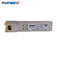China Cisco Comaptible 100m RJ45 1000Mbps Copper SFP Module for sale
