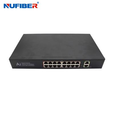 China NF-PSE5216GF 16-Port 10/100m PoE Powered Switch with 2 Gigabit Uplink Ports for High-Performance and Versatile Network Solutions for sale