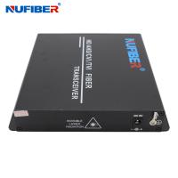 China NF-4V1D-T/R-F20-1080P Fiber Video Converter 1080P 4CH BNC to Fiber Transmitter Receiver FO to Coaxial Extender for sale