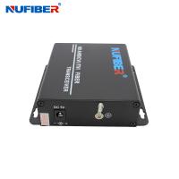 China NF-1V1D-T/R-F20-1080P 1 Channel Video + RS485 Data 2MP 1080P Optical Video Converter OEM ODM for sale