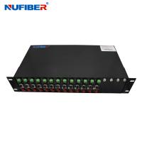 China NF-16V-T/R-F20-1080P Fiber Video Converter for HD-CVI/TVI/AHD 16CH 1080P Video Transmission 1310/1550nm 20km FC for sale