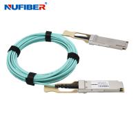 China QSFP28-100G-AxM Aoc Active Optical Cable Low Power Consumption For Cisco Huawei for sale